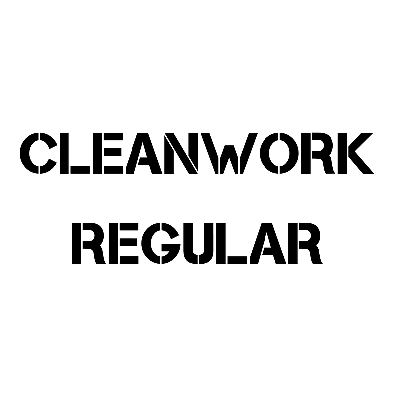 Cleanwork Regular - Free fonts on creazilla.com