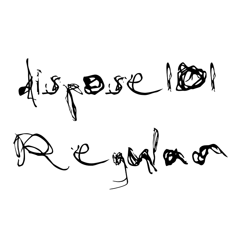 dispose101 Regular | Creazilla