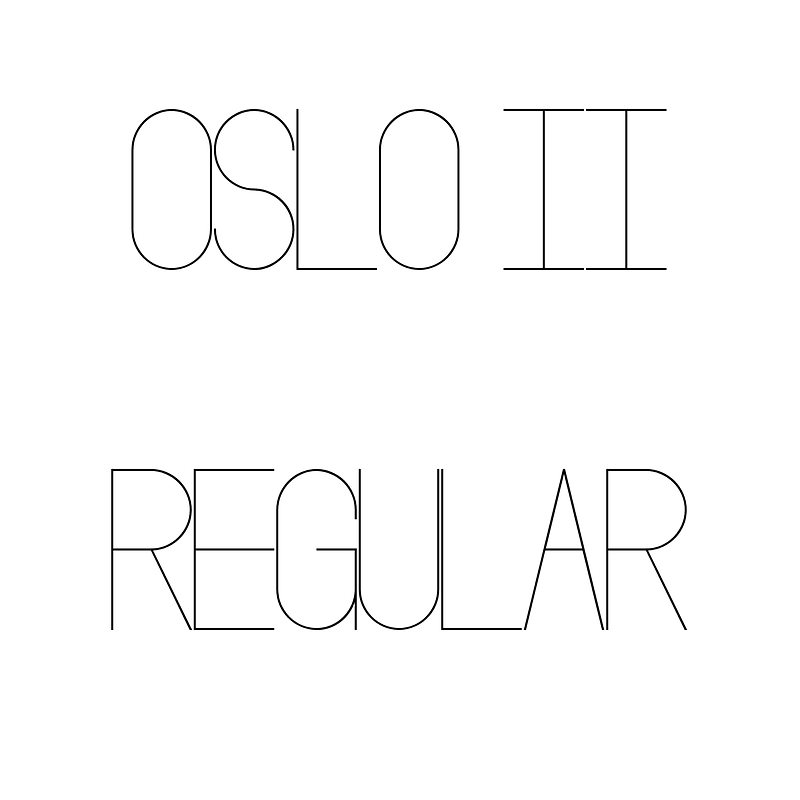 Oslo II Regular font - Free fonts on Creazilla | Creazilla