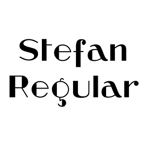 Stefan Regular - Free fonts on creazilla.com