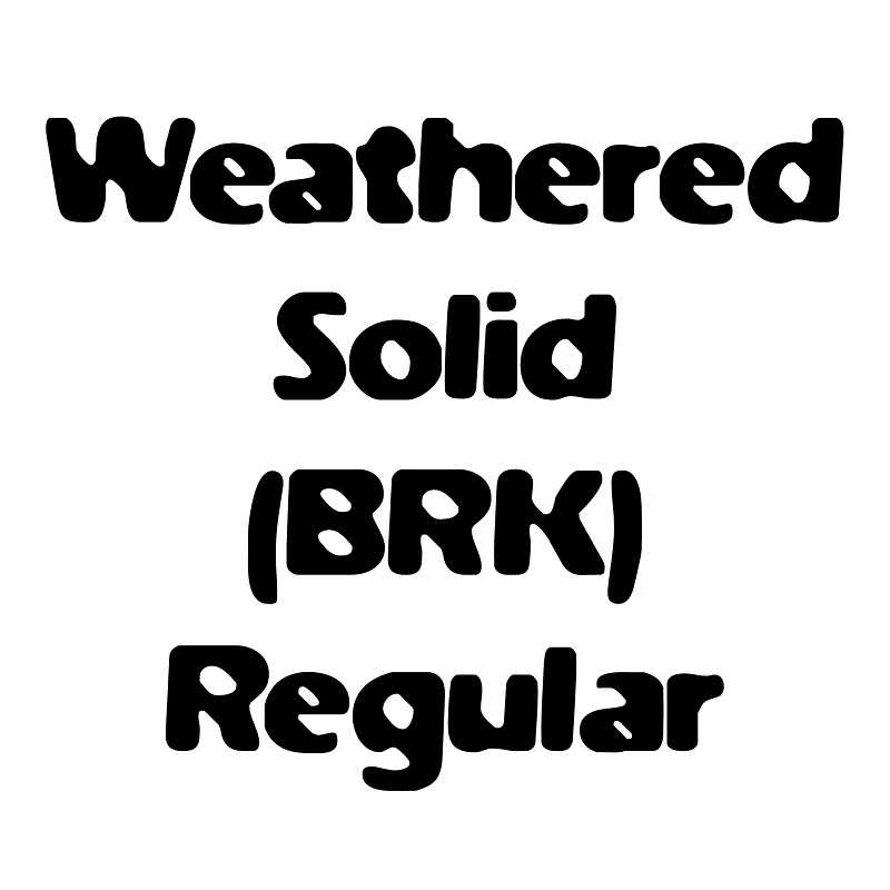 Weathered Solid (BRK) Regular font - Free fonts on Creazilla | Creazilla