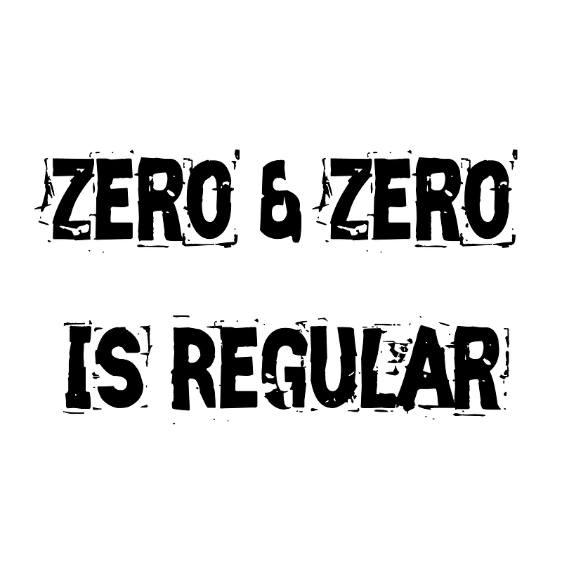 Zero & Zero Is Regular font - Free fonts on Creazilla | Creazilla