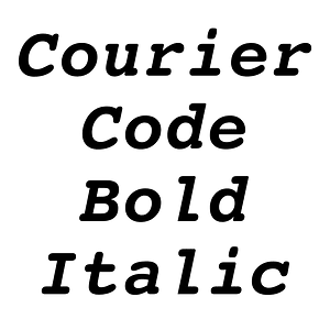 Courier Code Bold font - Free fonts on Creazilla | Creazilla