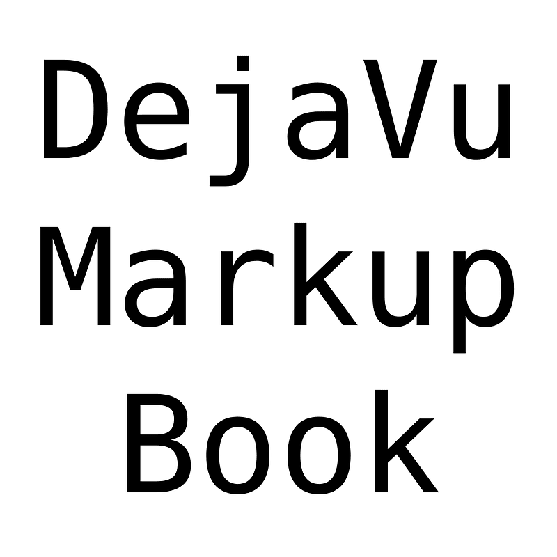 DejaVu Markup Book Font Free Fonts On Creazilla Creazilla