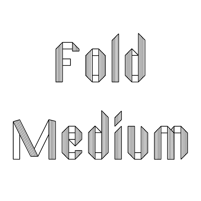 Fold Medium font - Free fonts on Creazilla | Creazilla