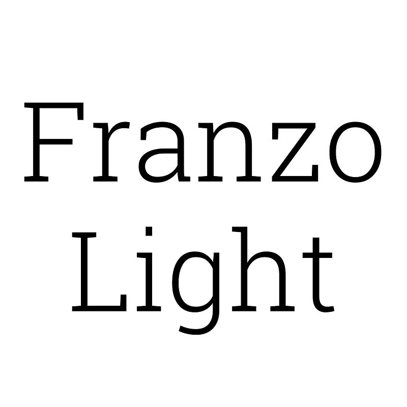 Franzo Light font - Free fonts on Creazilla | Creazilla