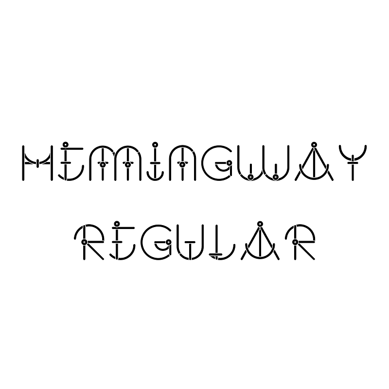 Hemingway Regular font - Free fonts on Creazilla | Creazilla