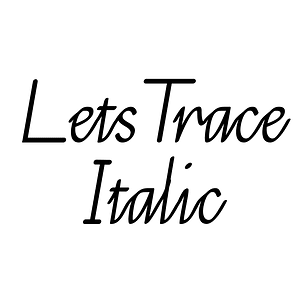 LetsTrace Italic - Free fonts on creazilla.com