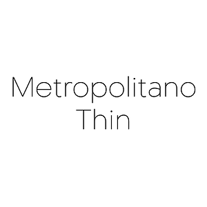 Metropolitano Medium font - Free fonts on Creazilla | Creazilla