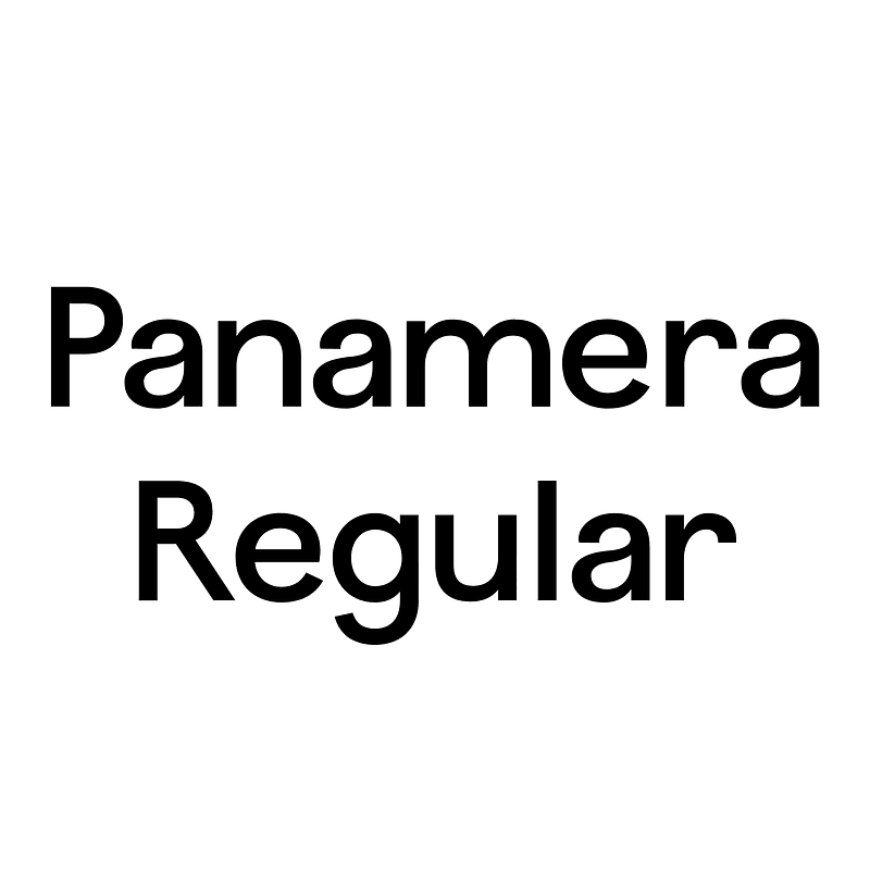 Panamera Regular font - Free fonts on Creazilla | Creazilla