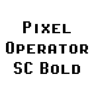 Pixel Operator 8 Bold | Creazilla