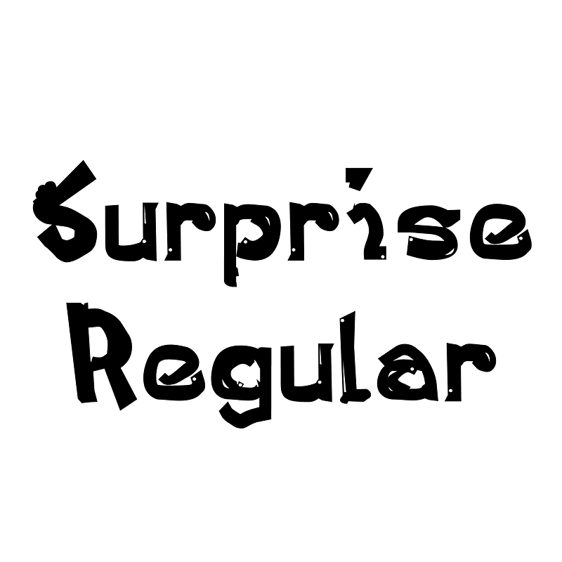 Surprise Regular | Creazilla