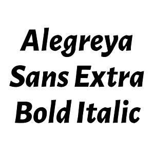 Open Sans Extra Bold Italic font - Free fonts on Creazilla | Creazilla