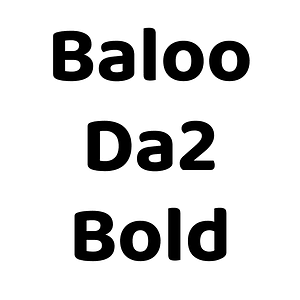 Baloo Thambi2 Semi Bold | Creazilla