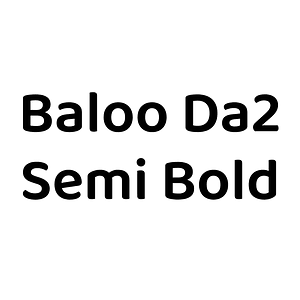 Baloo Thambi2 Semi Bold | Creazilla