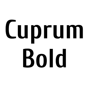 Cuprum Regular | Creazilla