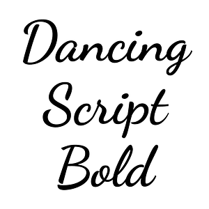 Dancing Script Semi Bold font - Free fonts on Creazilla | Creazilla