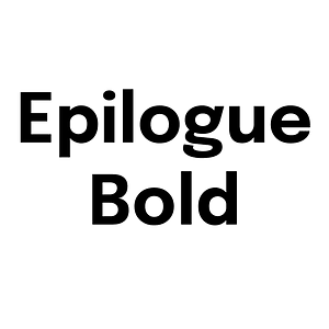 Epilogue Extra Light | Creazilla