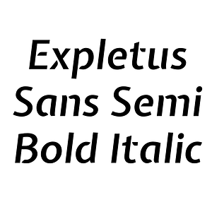 Expletus Sans Bold | Creazilla