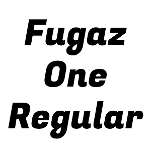 Fugaz One Regular - Free fonts on creazilla.com
