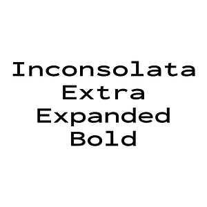 Inconsolata Extra Expanded Extra Bold font - Free fonts on Creazilla ...