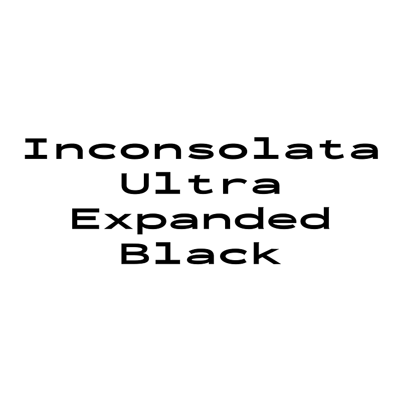Inconsolata Ultra Expanded Black font - Free fonts on Creazilla | Creazilla