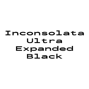 Inconsolata Ultra Expanded Medium | Creazilla