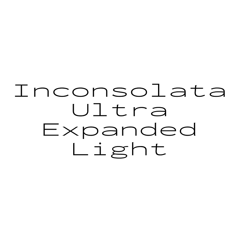 Inconsolata Ultra Expanded Light font - Free fonts on Creazilla | Creazilla