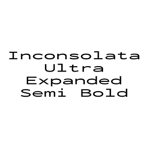 Inconsolata Ultra Expanded Medium | Creazilla
