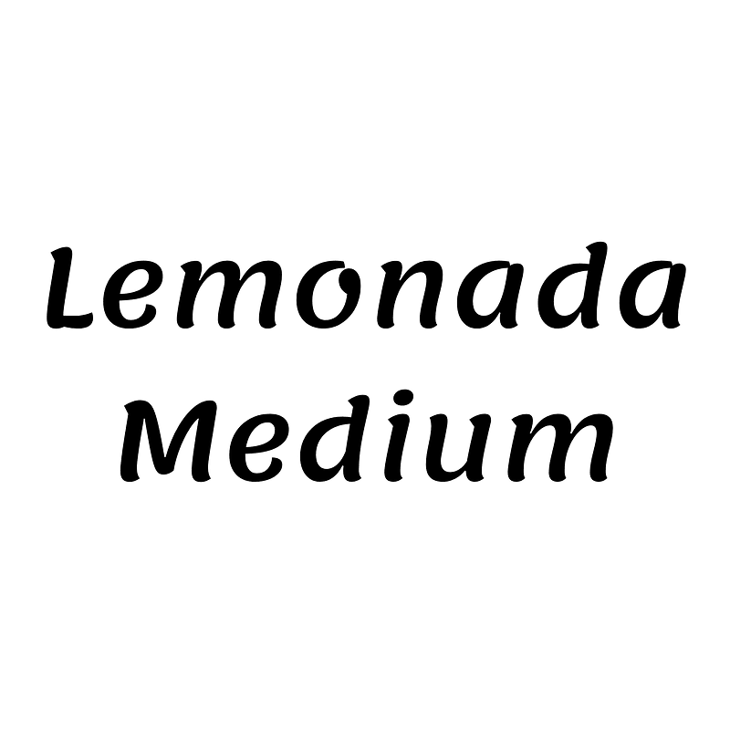 Lemonada Medium - Free fonts on creazilla.com