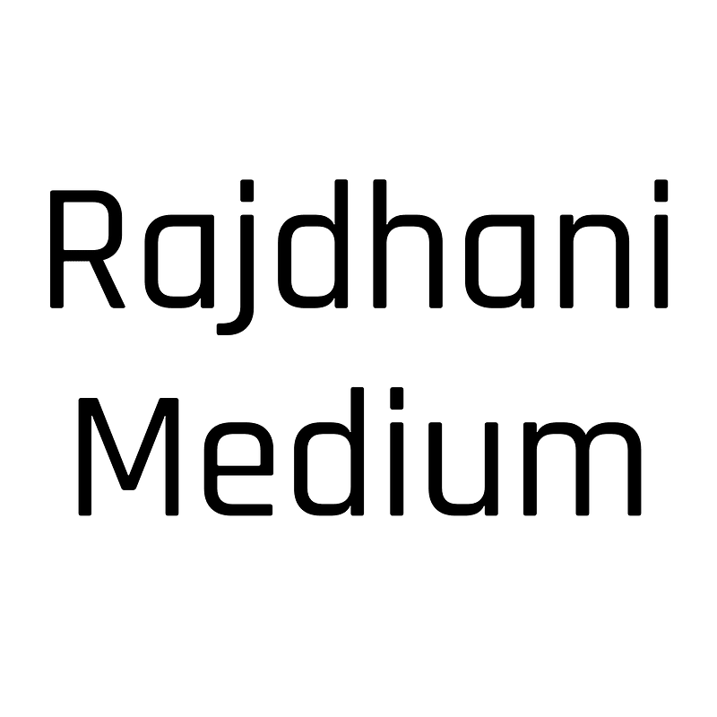 Rajdhani Medium font - Free fonts on Creazilla | Creazilla