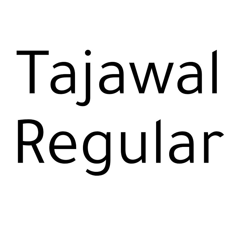 Tajawal Regular font - Free fonts on Creazilla | Creazilla