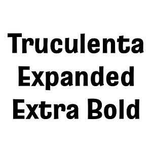 Fyodor Bold Expanded | Creazilla