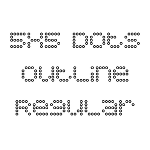 3x3 dots Bold font - Free fonts on Creazilla | Creazilla