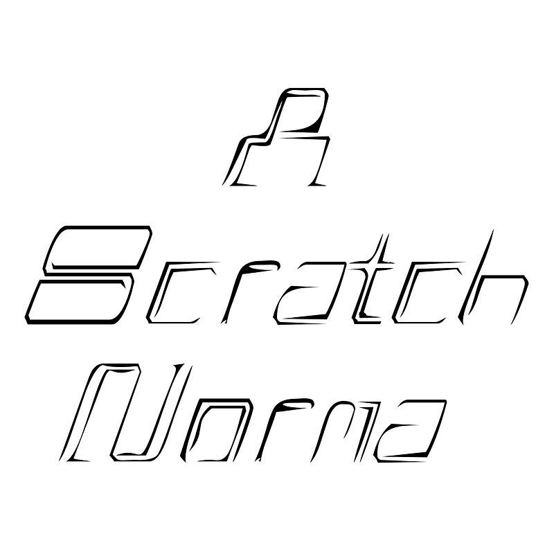 A Scratch Normal - Free fonts on creazilla.com