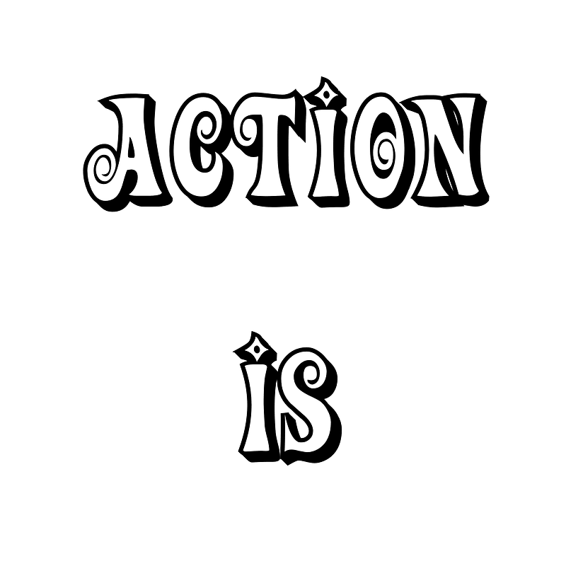 Action Is, Shaded JL Regular - Free fonts on creazilla.com