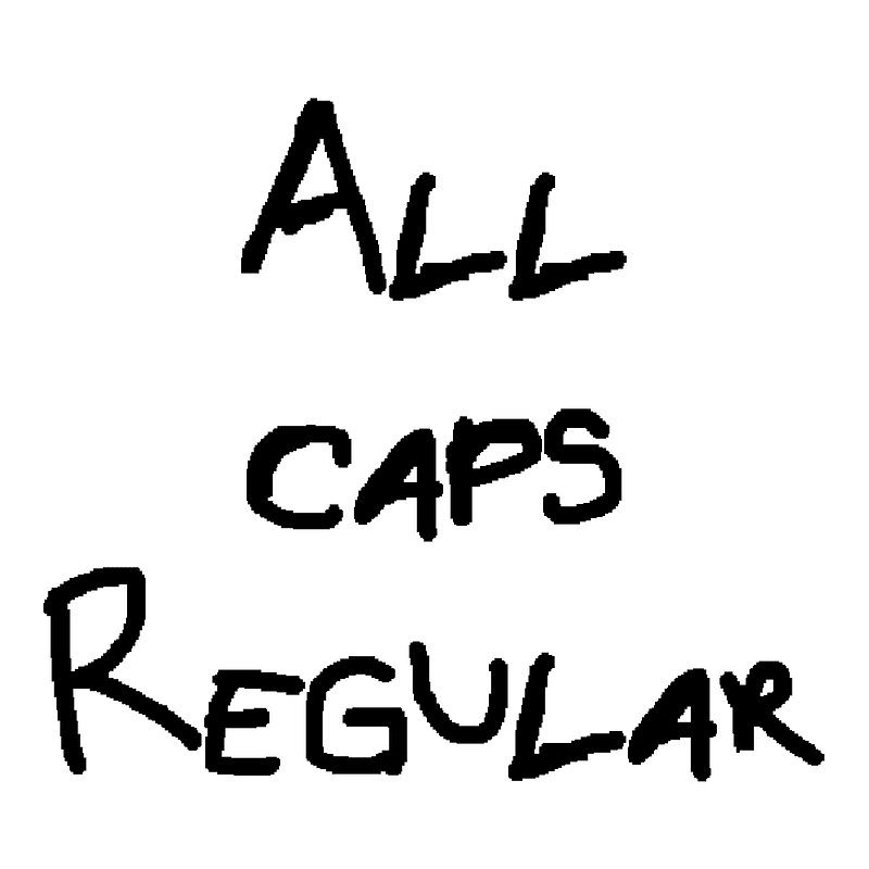 All Caps Regular Font Free Fonts On Creazilla Creazilla