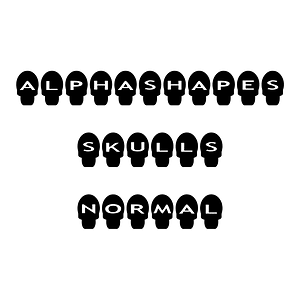 AlphaShapes raindrops Normal font - Free fonts on Creazilla | Creazilla