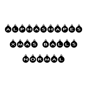 AlphaShapes raindrops Normal font - Free fonts on Creazilla | Creazilla