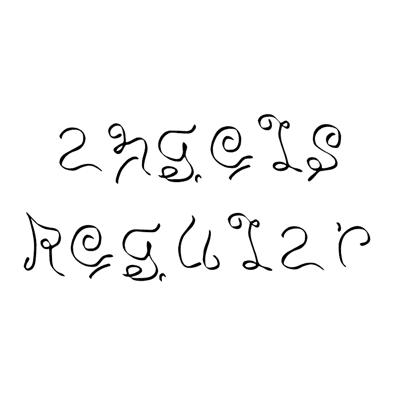 angels Regular font - Free fonts on Creazilla | Creazilla