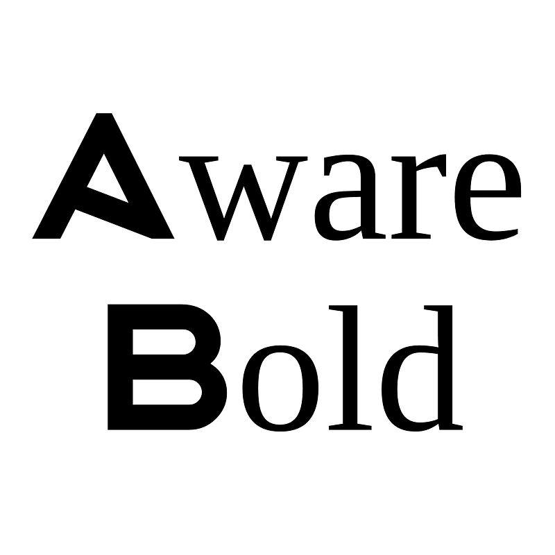 Aware Bold font - Free fonts on Creazilla | Creazilla