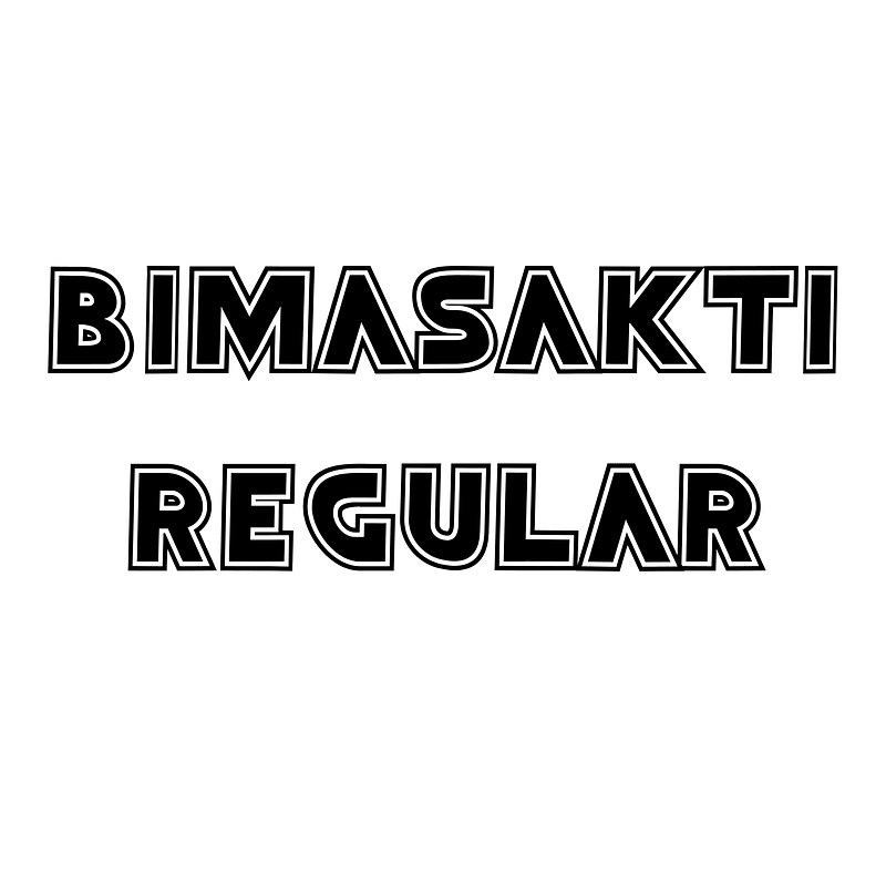 Bimasakti Regular | Creazilla