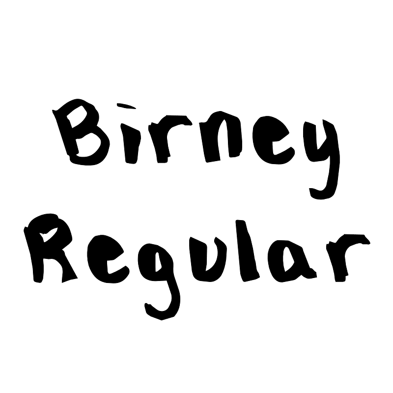 Birney Regular | Creazilla