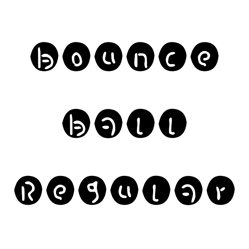 bounce ball Regular | Creazilla