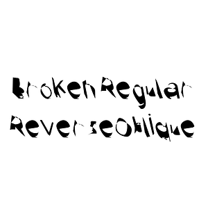 Broken Regular Extended font - Free fonts on Creazilla | Creazilla