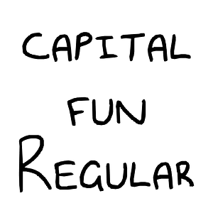 capital fun Regular - Free fonts on creazilla.com