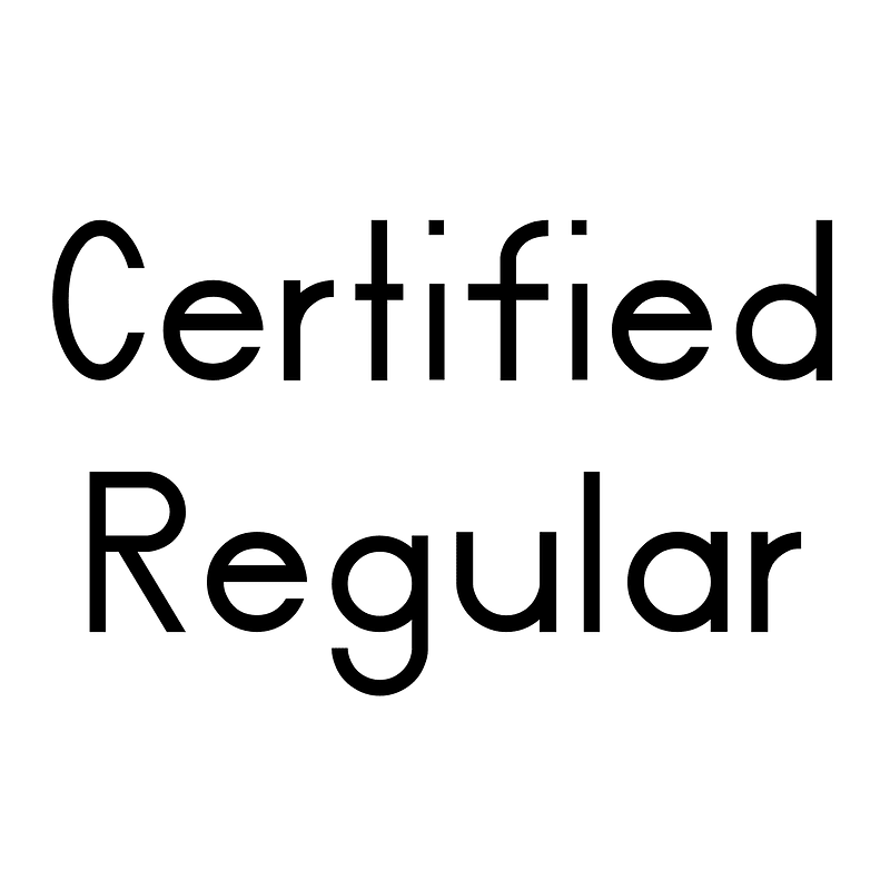 Certified Regular font - Free fonts on Creazilla | Creazilla
