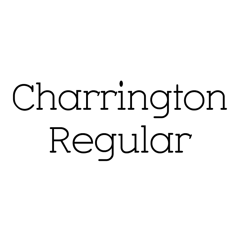 Charrington Regular | Creazilla