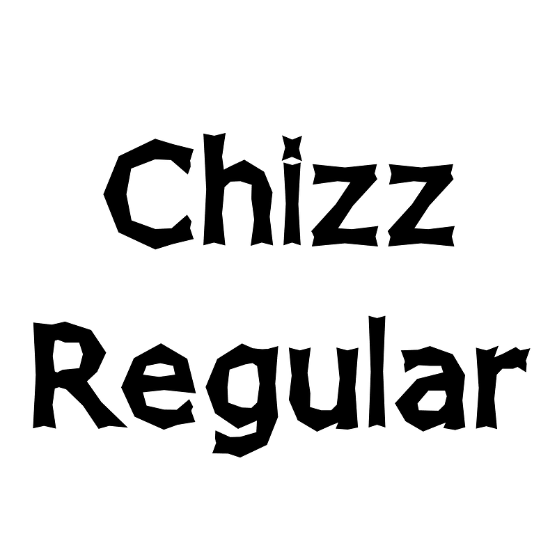 Chizz Regular - Free fonts on creazilla.com