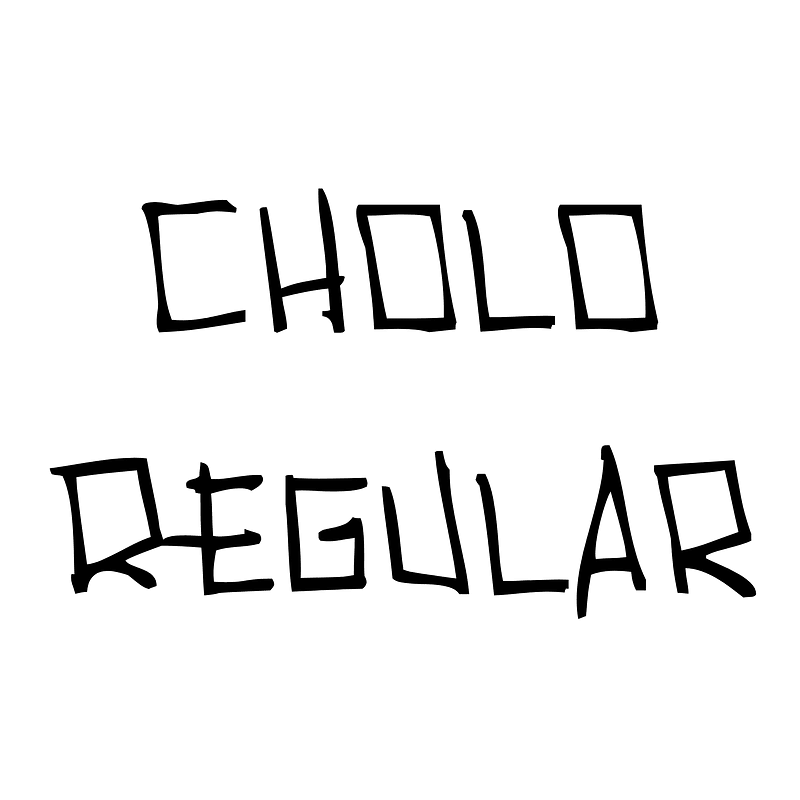 Cholo Regular font - Free fonts on Creazilla | Creazilla